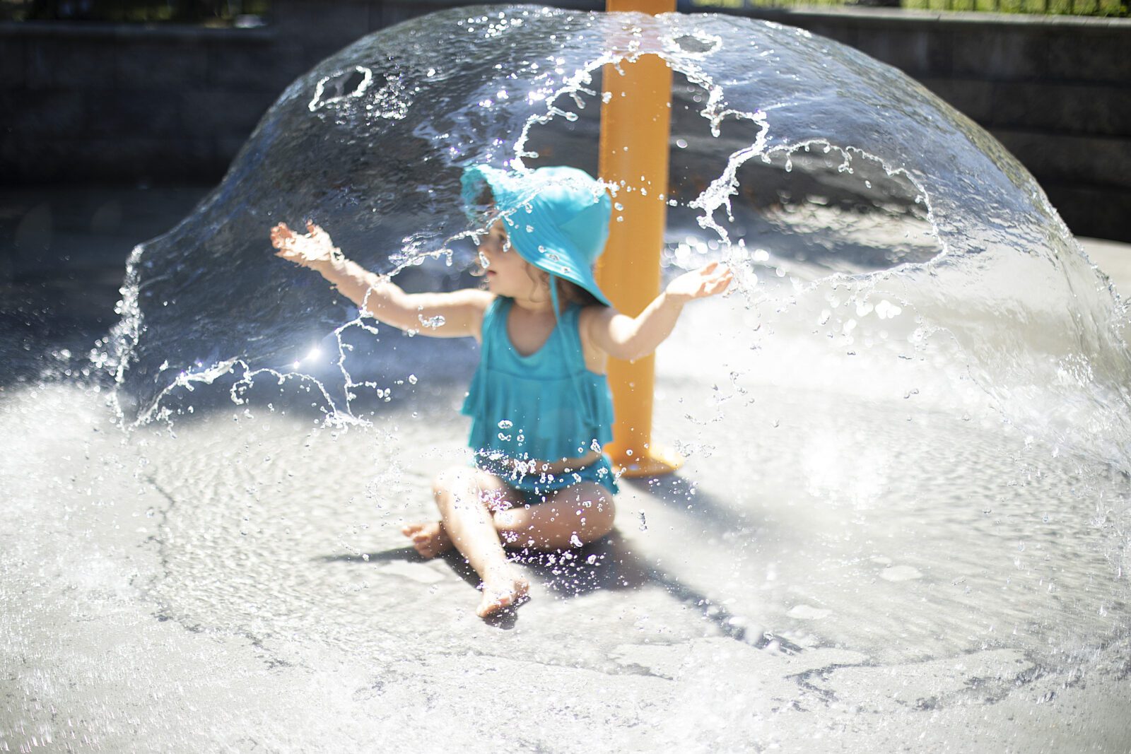 Best Splash Pads in Baltimore | Baltimore Family Photographer